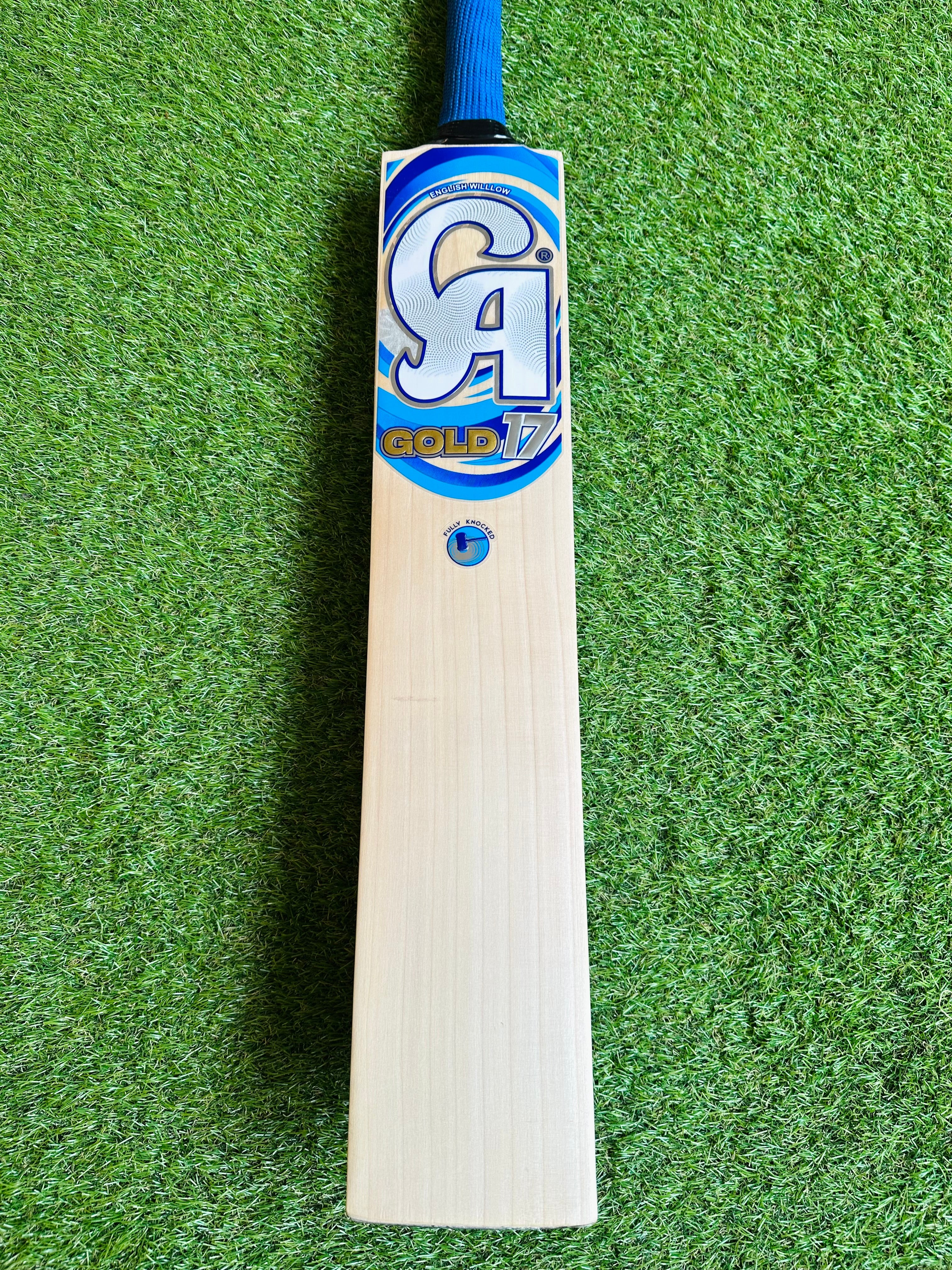 CA 17 Gold Cricket Bat | 40mm Edges – DKP Cricket