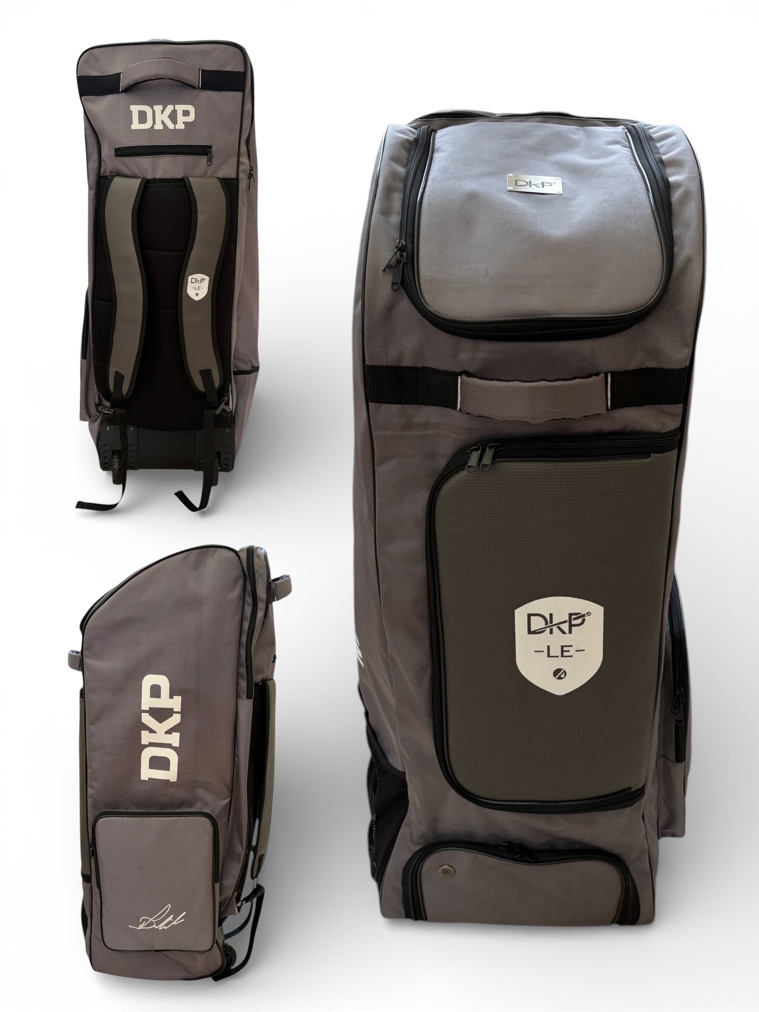 DKP Limited Edition Silver Wheelie Duffle Bag – DKP Cricket
