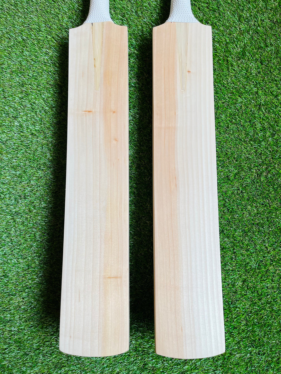 Plain Grade 1 English Willow Cricket Bat | Chris Gayle Profile | 41mm ...