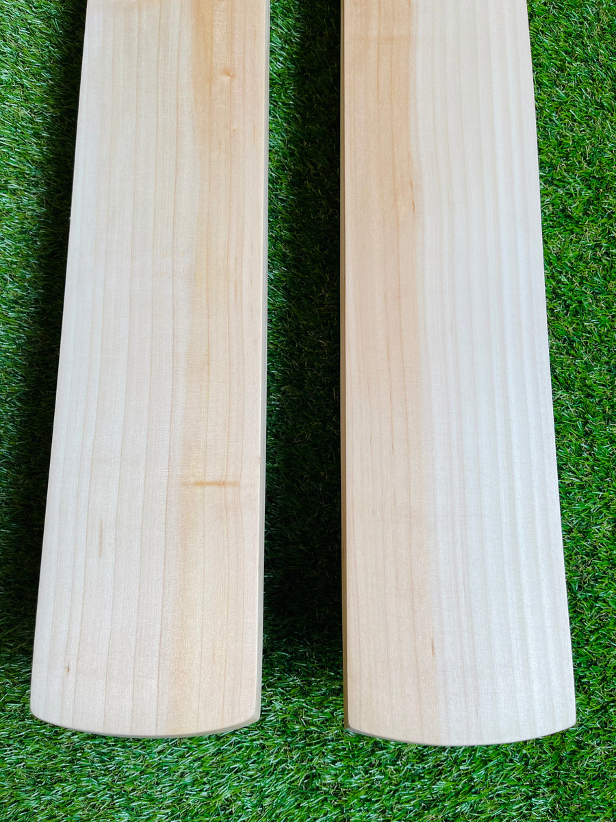 Plain Grade 1 English Willow Cricket Bat | Chris Gayle Profile | 41mm ...